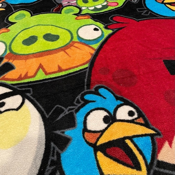 angry birds | Bedding | Angry Birds Twin Sheets And Fleece Twin Blanket ...